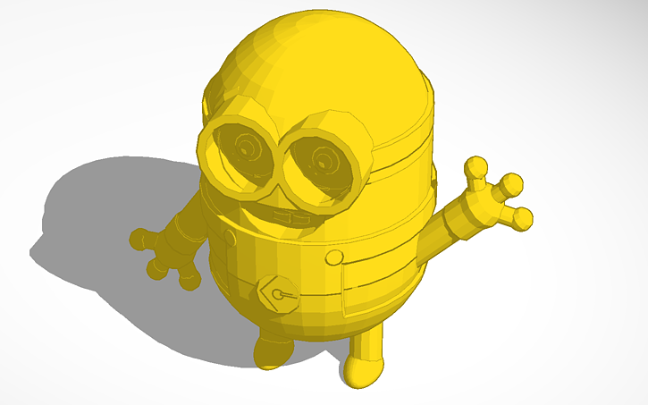 3D design Minion!!! | Tinkercad