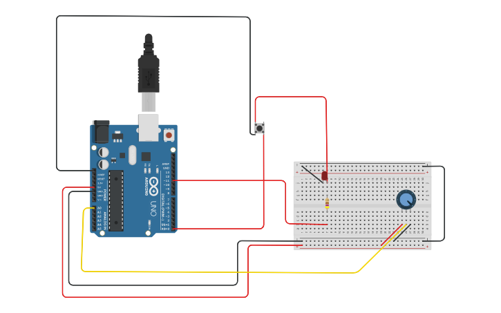 Circuit Design Light Dimmer Switch Tinkercad