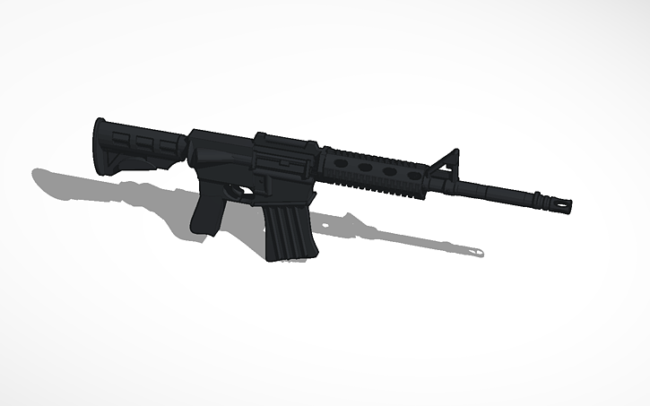 3D design m16 cod - Tinkercad
