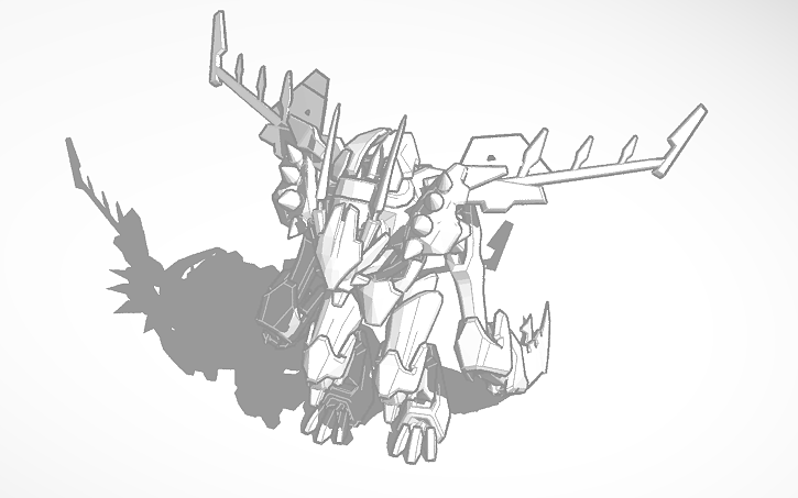 3D design Mecha - Tinkercad