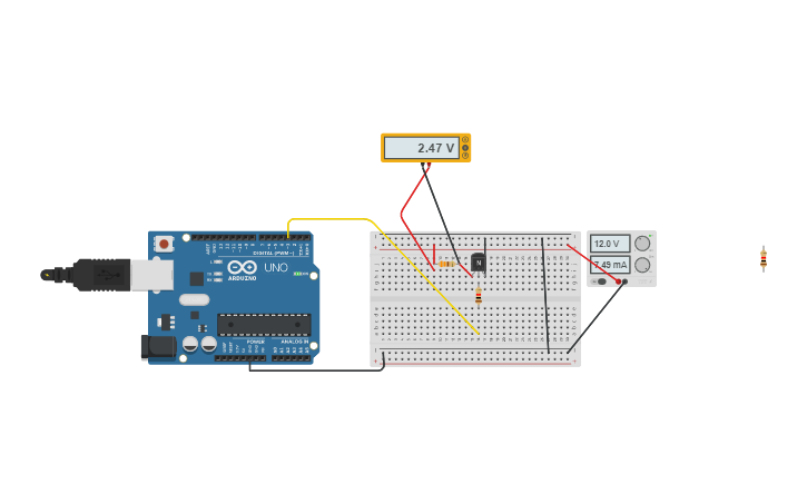 Circuit design actividad | Tinkercad