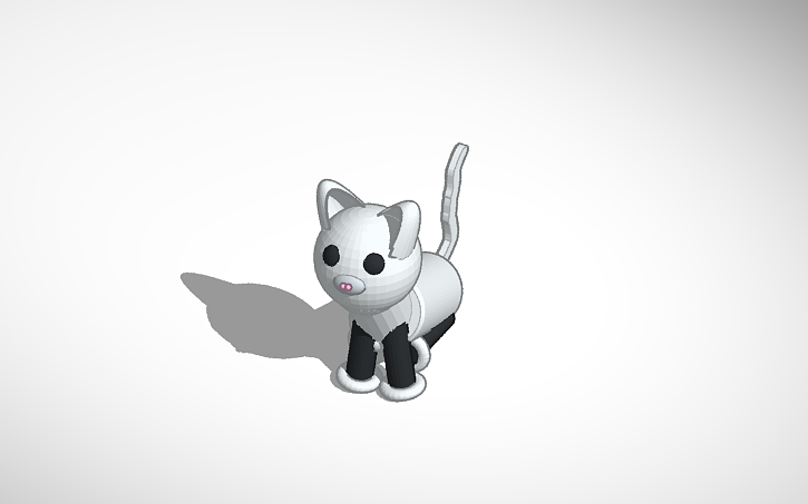 3D design Cat - Tinkercad