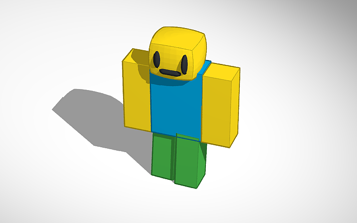 3D design roblox noob mk 2 - Tinkercad