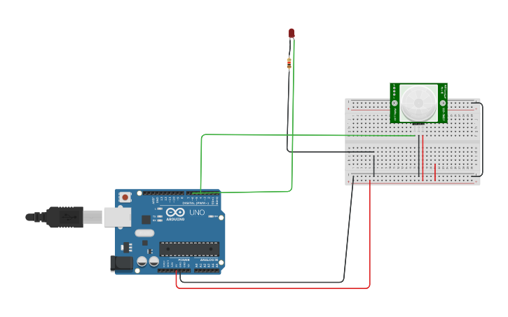 Circuit design CGM - Activación de LED con sensor infrarrojo de ...
