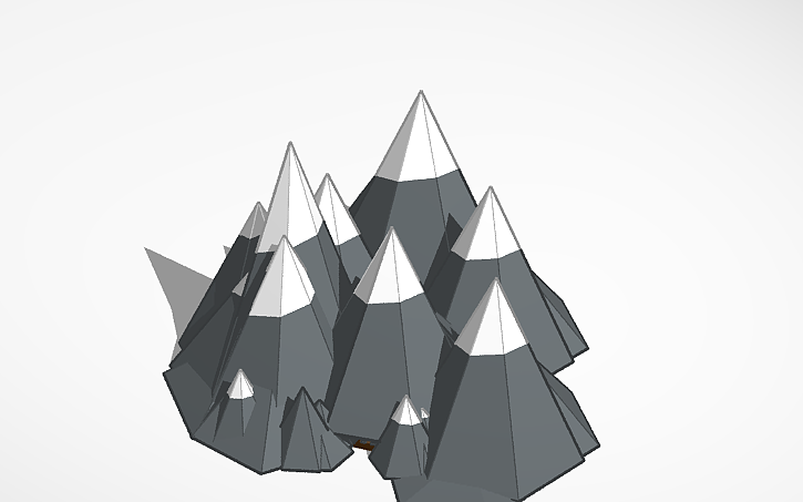 3D design Low Poly Mineshaft - Tinkercad