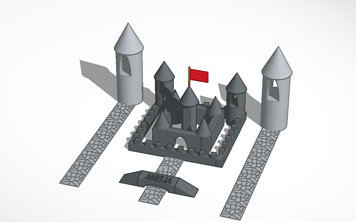 3D design Castle | Tinkercad
