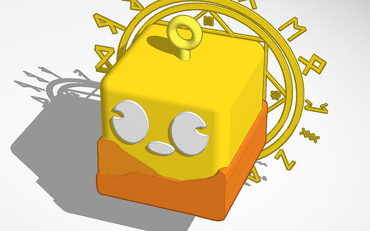 3D design Budda Blox fruits - Tinkercad