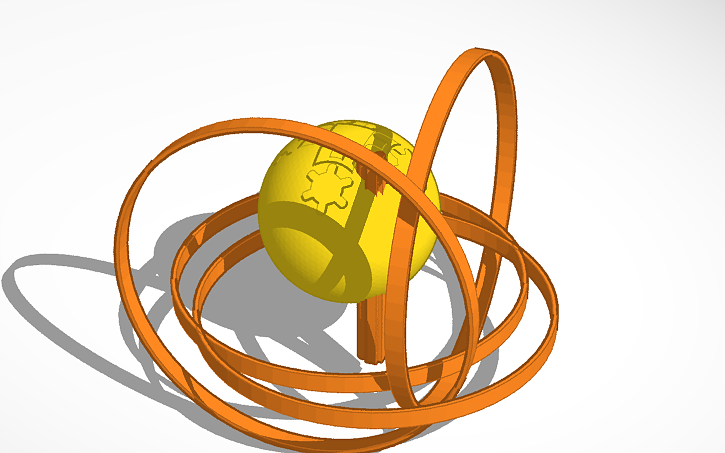 3D design Gear Ball - Tinkercad