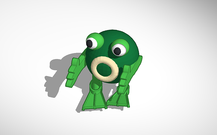 3D design Copy of Cute Box Frog | Tinkercad