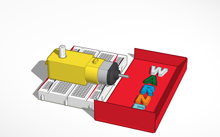 3D design super warner | Tinkercad