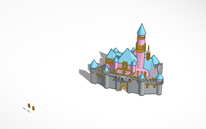 3D design DisneyLand - Tinkercad