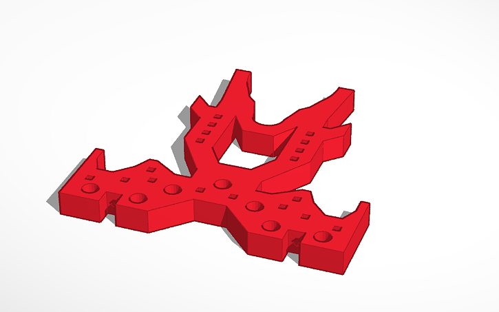 3D design Rifle Stand - fore stock holder - Tinkercad
