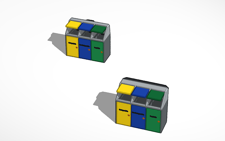 3D design Smart Arduino Trashcan - Tinkercad