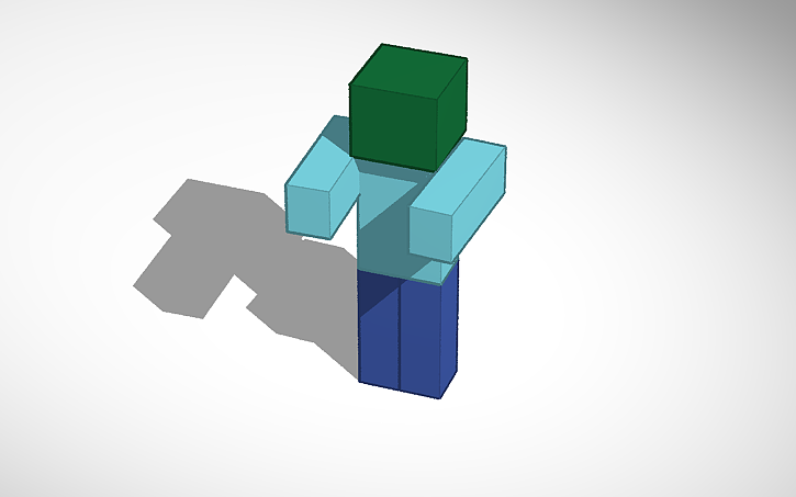 3D design Zombie Body | Tinkercad