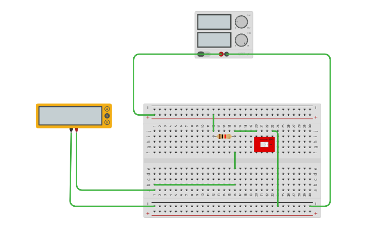 Circuit design 4.4 Toggle Switch Pullup | Tinkercad