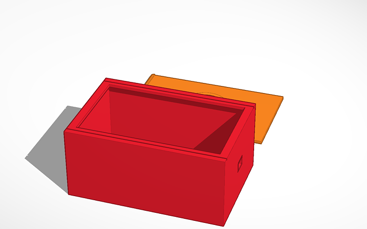 3D design Copy of Hollow Arcade Button Box | Tinkercad