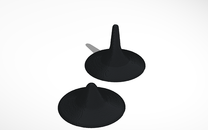 3D design Copy of Spinning Top - Tinkercad