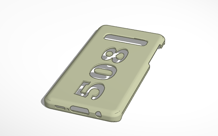 3D design Cover s10 - Tinkercad