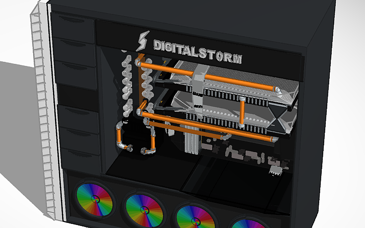 3D design Fastest AMD Gaming PC - Tinkercad