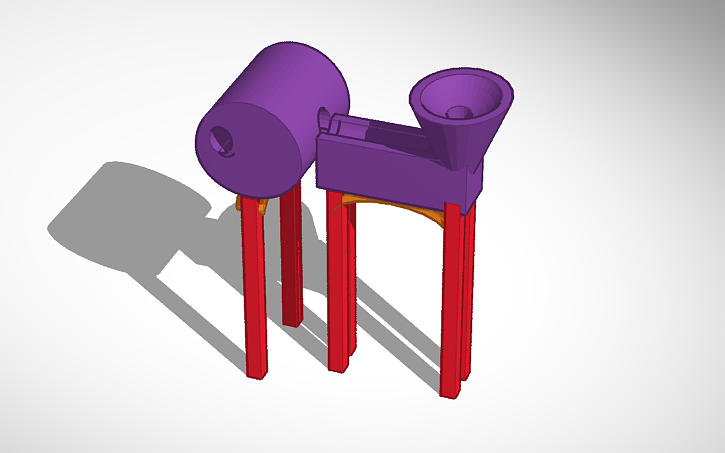 3D design marble run - Tinkercad