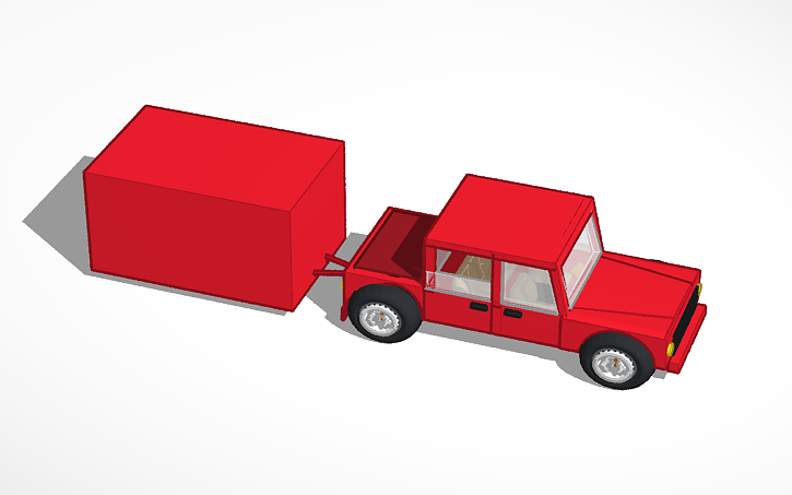 3D design Vehicle - Tinkercad