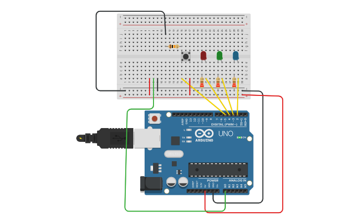 Circuit design EXP2,PART2 - Tinkercad