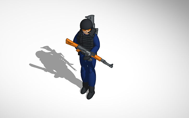 3D design Mobile Task Forces - Tinkercad