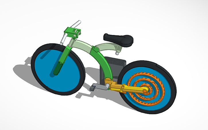 3D design Bicycle everywhere 01 | Tinkercad
