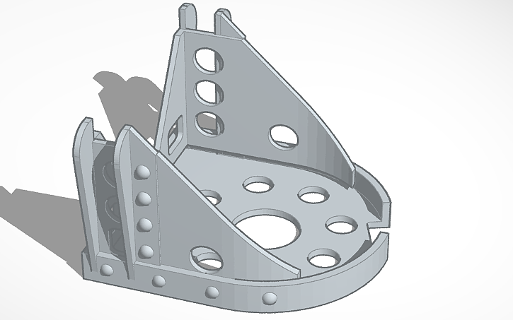 3D design Magnetic Compass Support Frame | Tinkercad