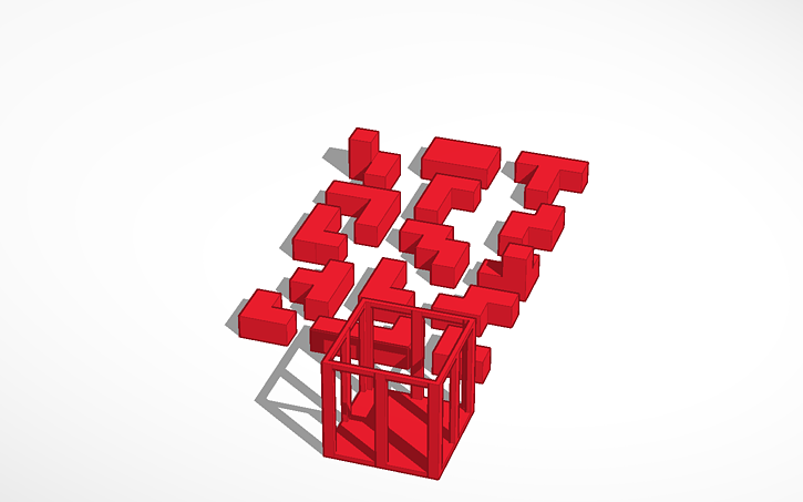 3D design -Modified- Puzzle Box (STL) - Tinkercad