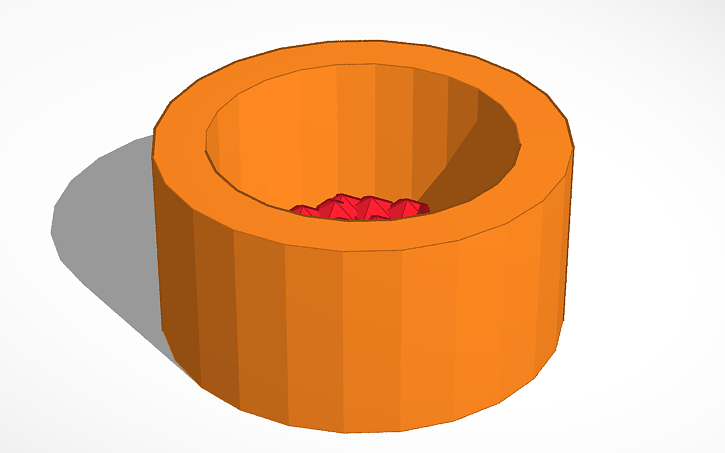 3D design portable stove | Tinkercad