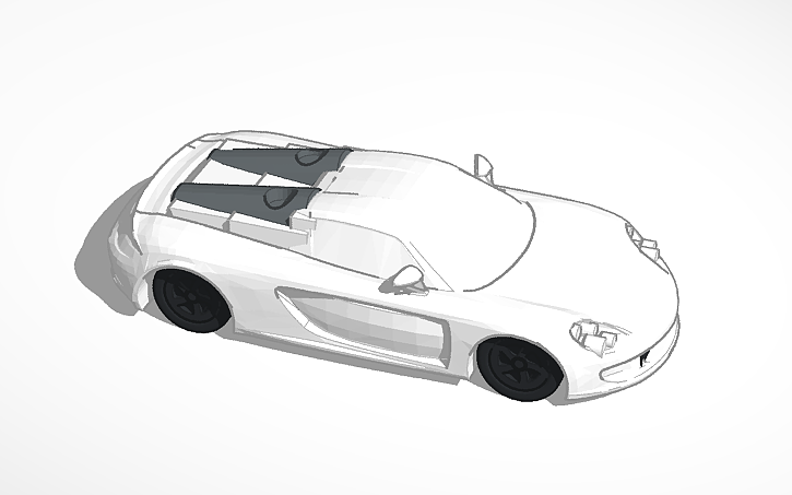 3D design A working car - Tinkercad