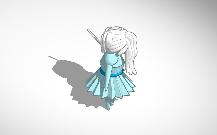 3D design girl - Tinkercad