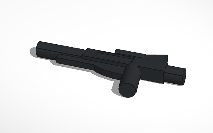 3D design lego gun - Tinkercad