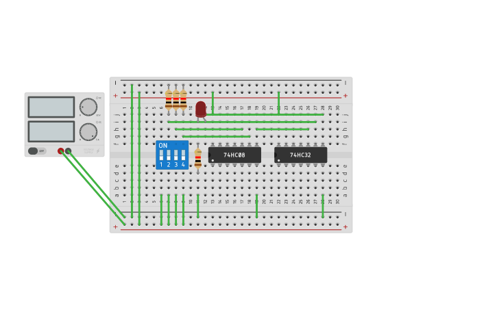 Circuit design engg 121 sample | Tinkercad