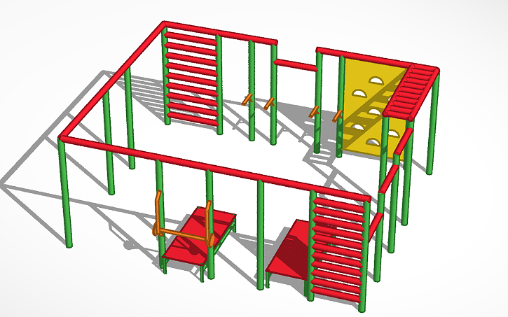3D design Спортивная площадка - Tinkercad