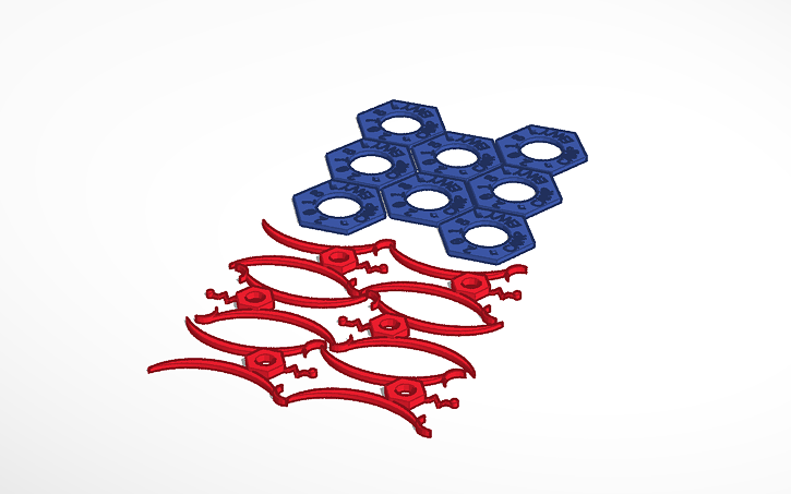 3D design burning bases | Tinkercad