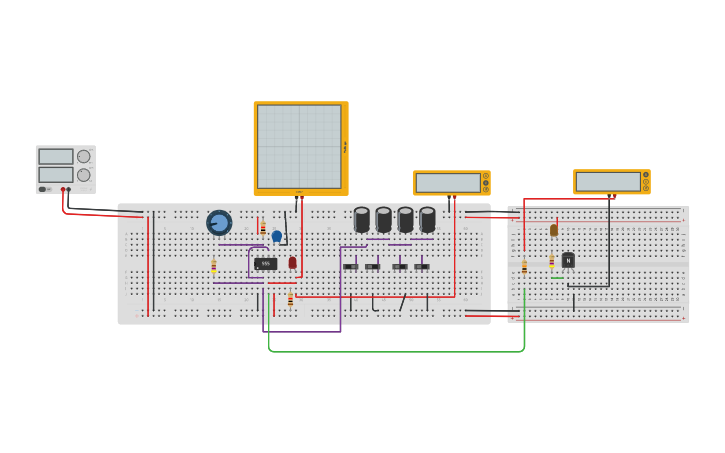 Circuit design Practica 7 Timer variable | Tinkercad