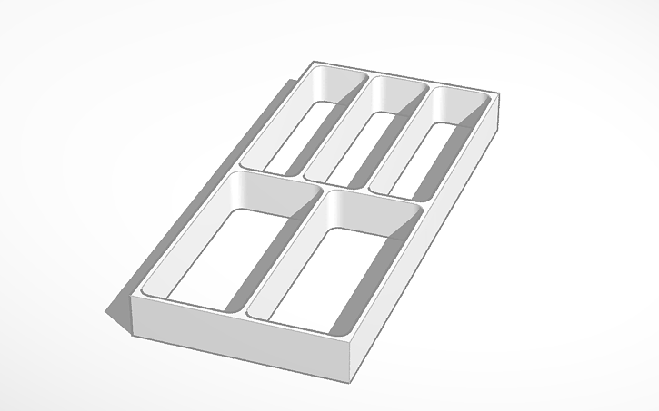 3D design Kitchen Drawer - Full - Tinkercad