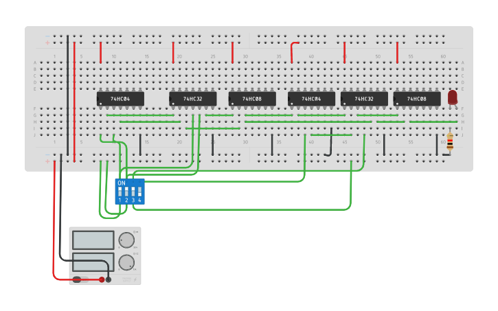 Circuit design Lab Task 2 | Tinkercad