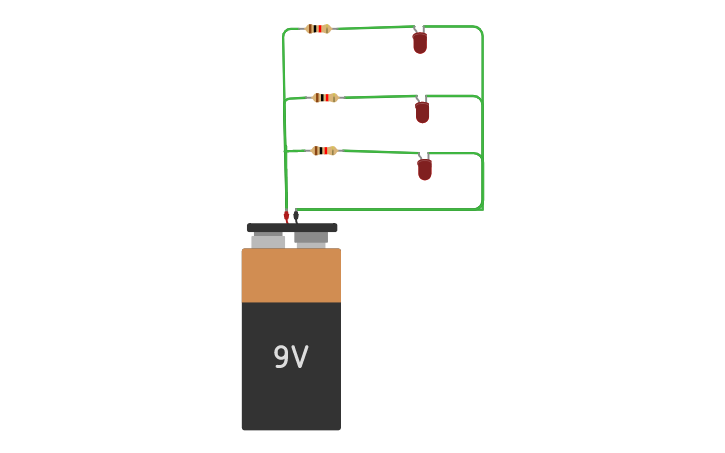 Circuit Design Задание №1 Tinkercad