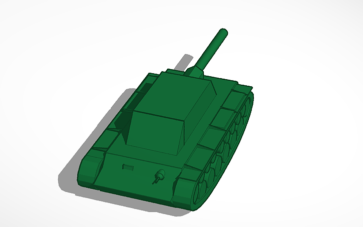 3D design tank | Tinkercad