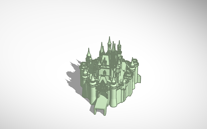3D design Noah Thomas-The Disney Castle | Tinkercad