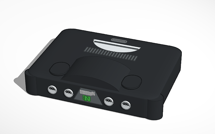 3D design Nintendo 64 - Tinkercad