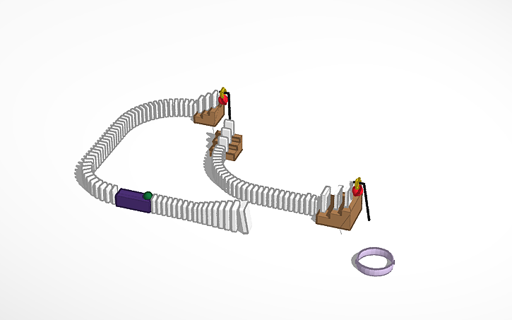 3D design Dominos - Tinkercad