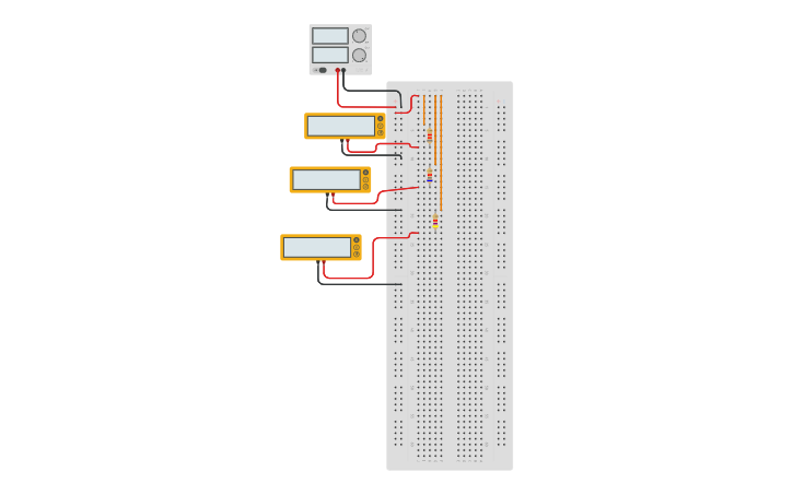 Circuit design Parallel Circuit Example | Tinkercad