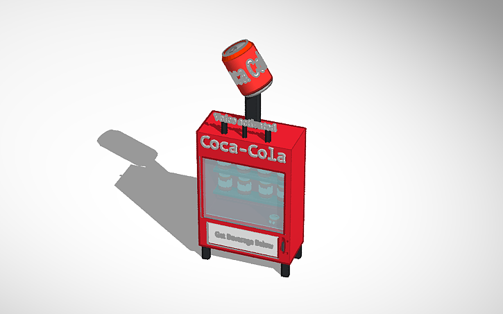 3D design Vending Machine - Tinkercad