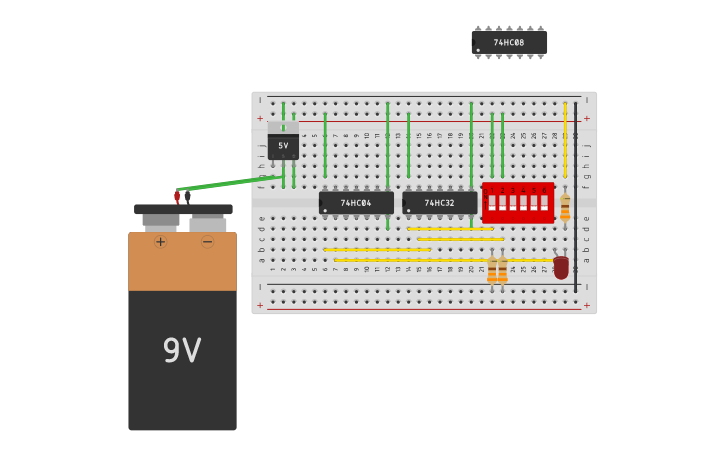 Circuit design Bodacious Waasa - Tinkercad