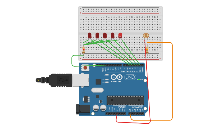 Circuit design A9 - Tinkercad