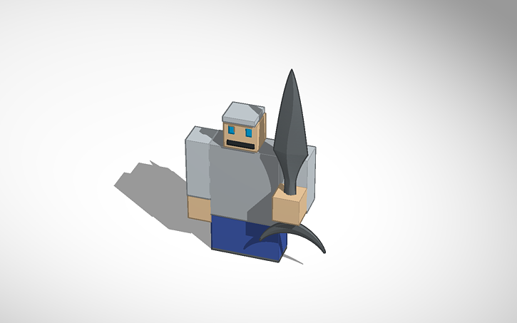 3D design steve (iron armour) | Tinkercad